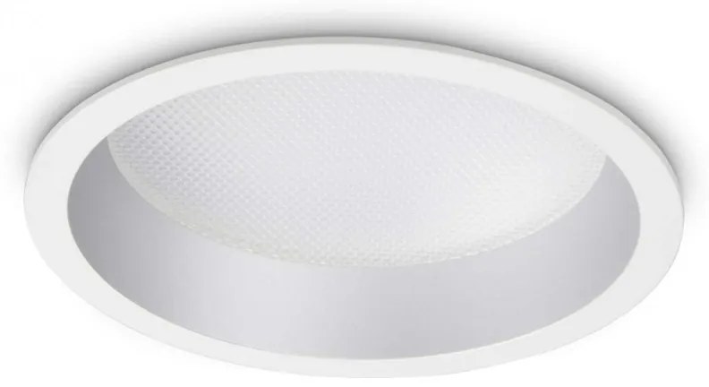 Ideal lux 249049 led zápustné stropní bodové svítidlo deep 1x20w | 2100lm | 4000k - bílá