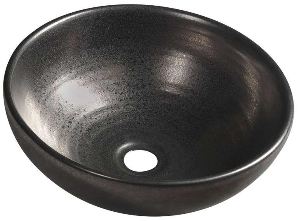 Sapho Attila - Umyvadlová mísa, průměr 43 cm, metalická měď DK010