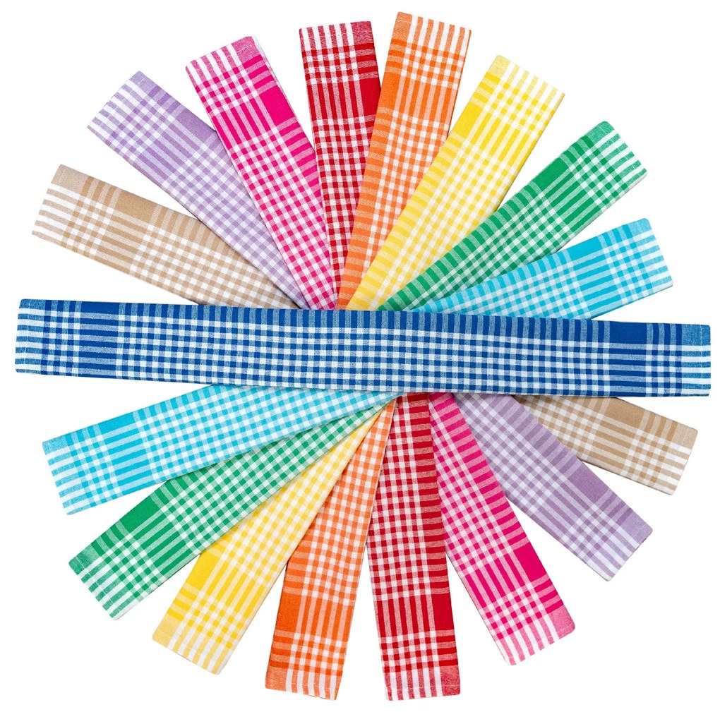 Stanex Bavlněné kuchyňské utěrky Barva: žlutá, rozměr: Utěrka 50 x 70 cm