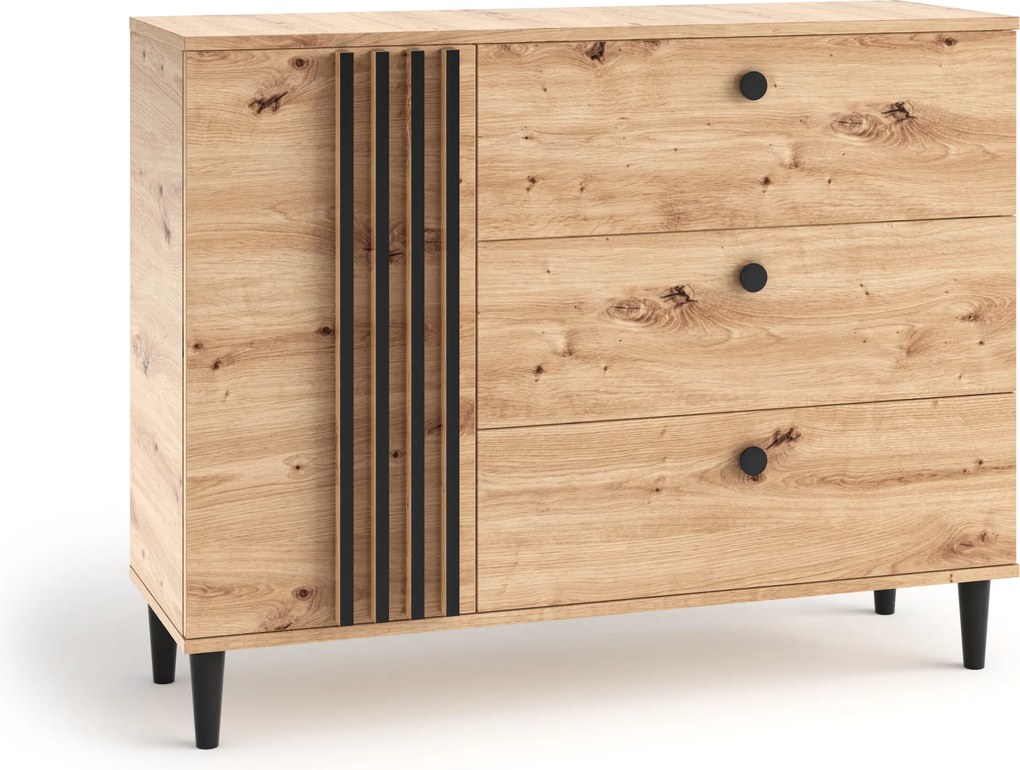 ADRK Furniture Komoda LIVIA 03 CHES-LIV-03-ART-N003