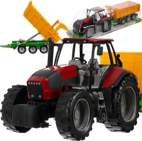 Kruzzel Zemědělský traktor s přívěsem 24711 Biano.cz