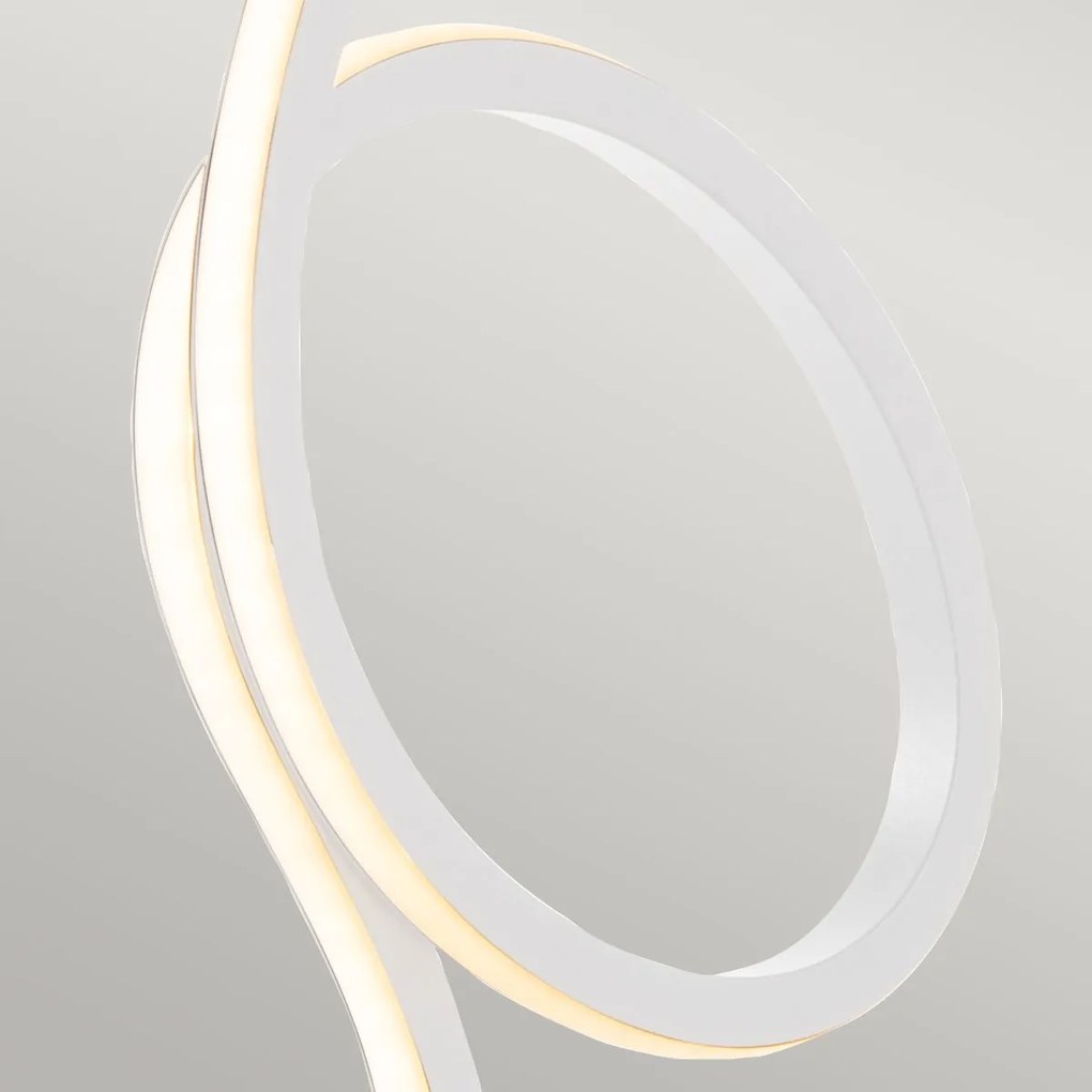 Stolní lampa plameňák Elstead FLAMINGO TL-WHT bílá/LED 6W