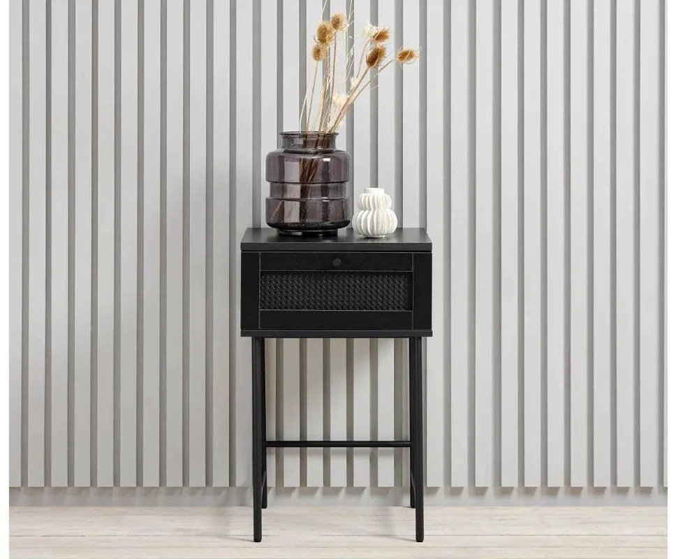 Designový odkládací stolek Lakshmana 45 cm černý