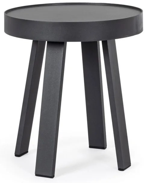 BIZZOTTO Zahradní konferenční stolek SPYRO antracit 41 cm 0663524