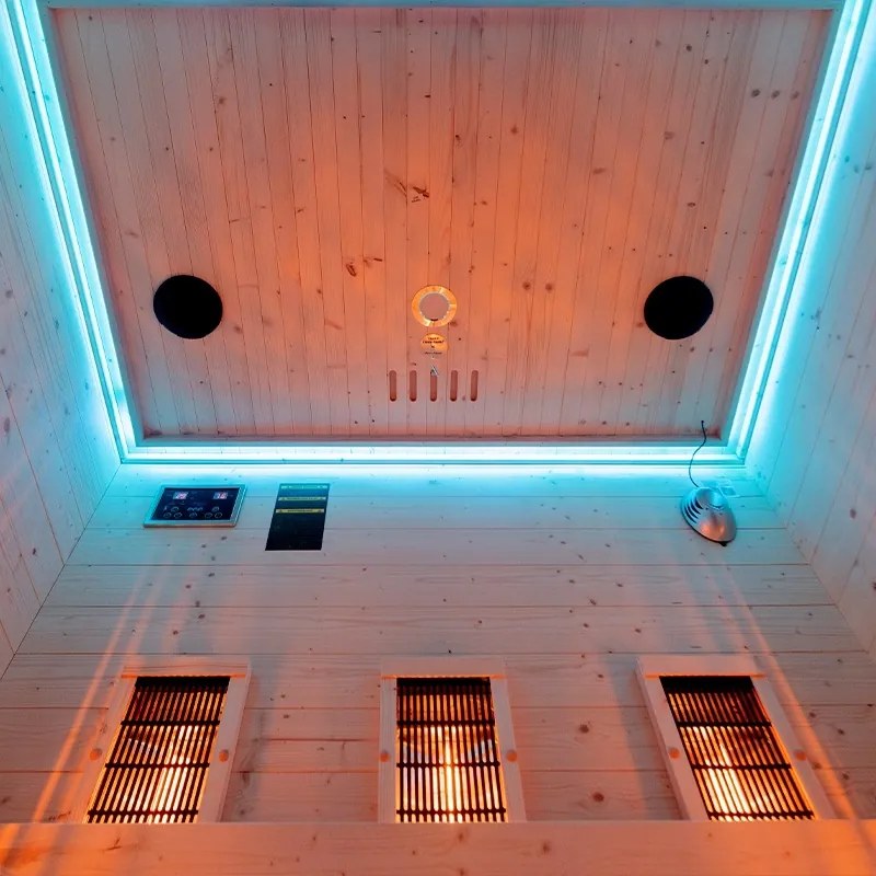 BPS-koupelny Infrasauna Relax HYD-6713 153x110, 2-3 osoby
