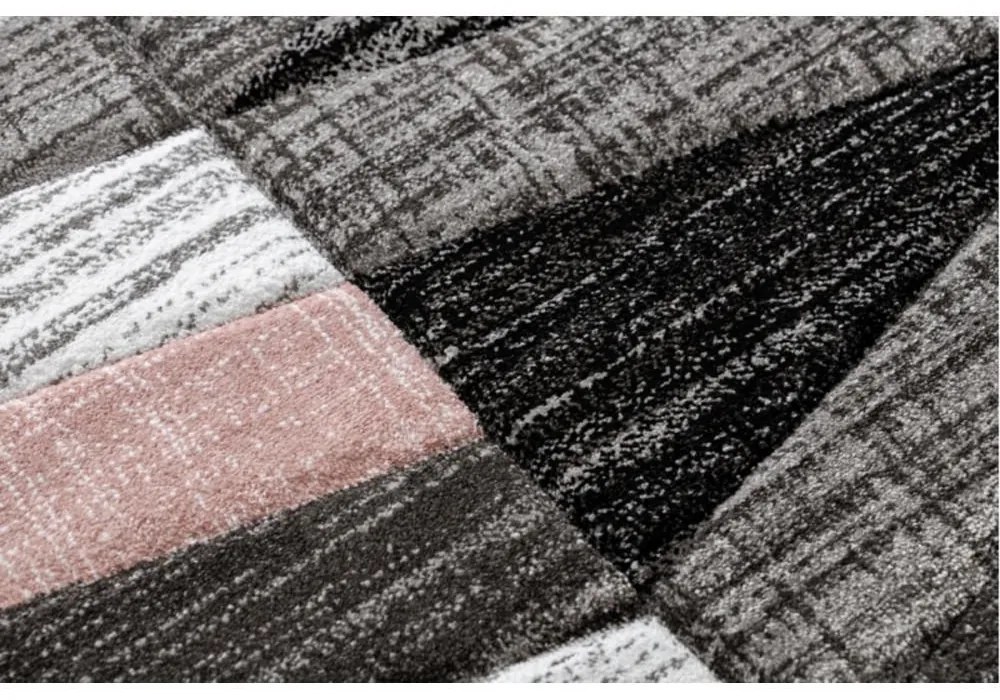 Kusový koberec Bax šedorůžový 280x370cm