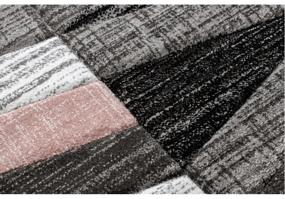Kusový koberec Bax šedorůžový 80x150cm
