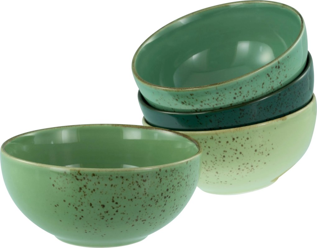 XXXLutz SADA MISEK kamenina keramika 4dílné 17,5 cm Creatable - Sada misek - 007768050401