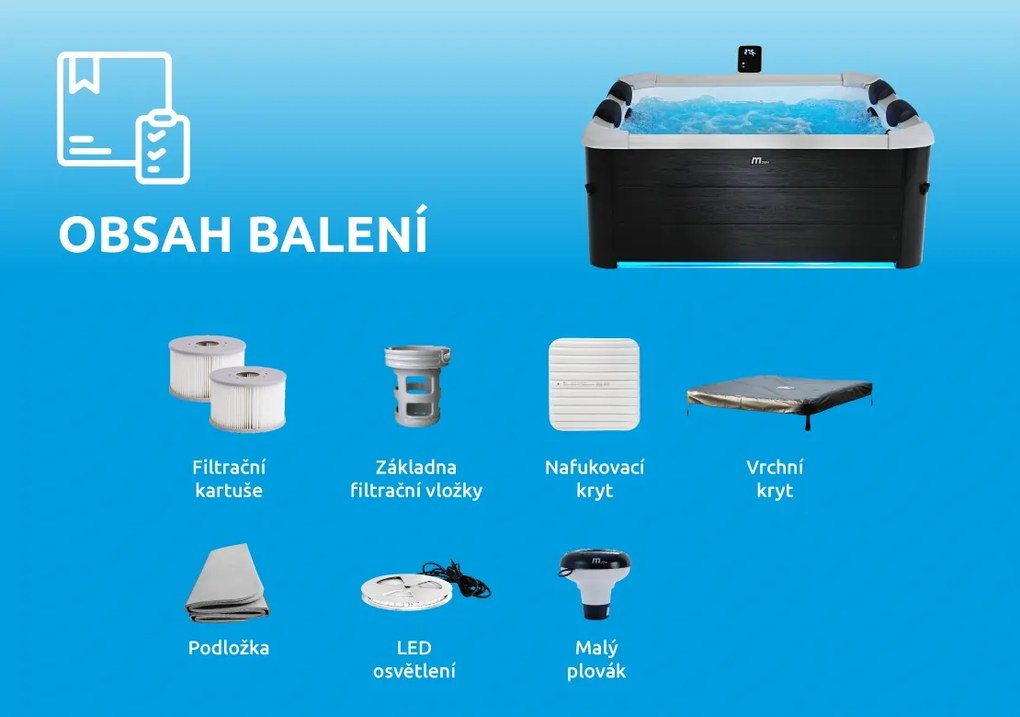 Mspa | Vířivý bazén MSPA Oslo Plus F-OS063WP | 11406451