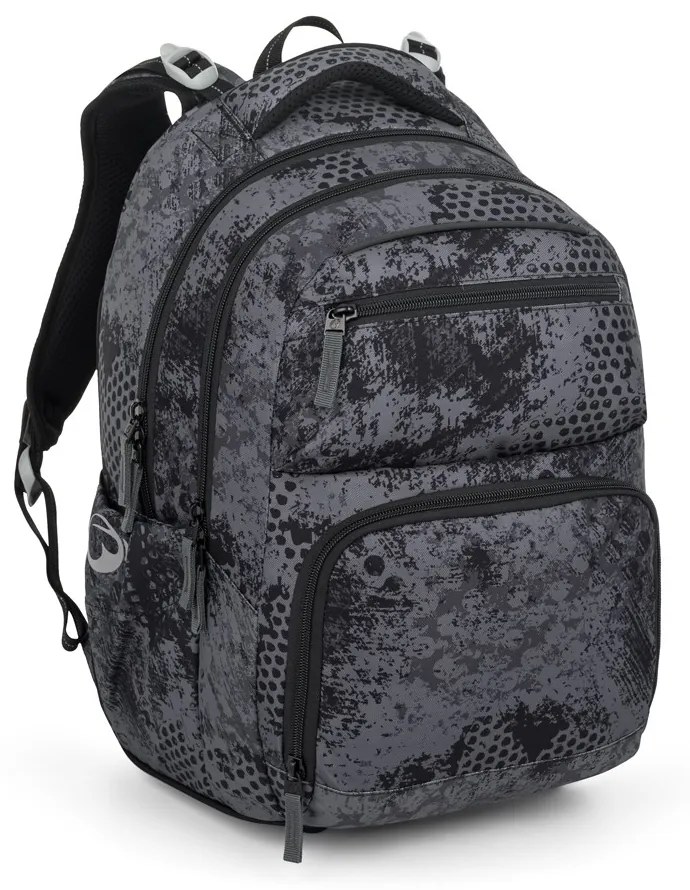 Bagmaster ZIPSTER 25 B školní batoh – šedý