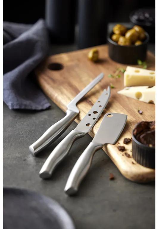 Holm Krájecí prkénko na sýr a sada 3 nožů