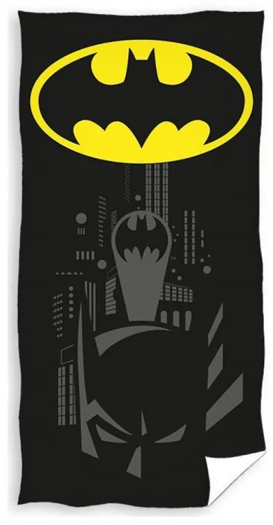 Carbotex Dětská osuška 70 × 140 cm ‒ Batman Temný Strážce