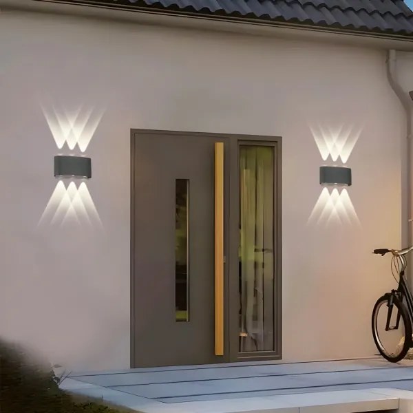 Brilagi - LED Venkovní nástěnné svítidlo FLAREBOX LED/6W/230V antracit IP65