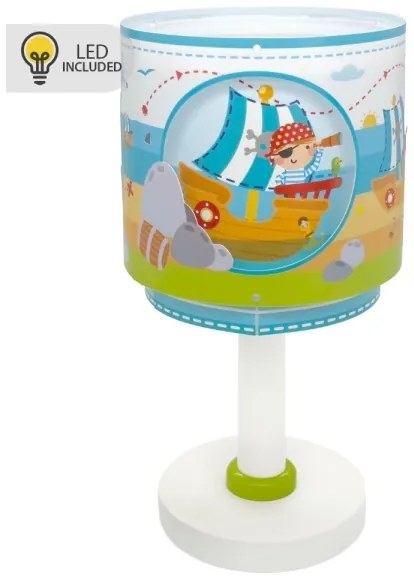 Dalber 60651N - LED Dětská lampička PIRATE ISLAND 1xG4/4W/230V pestrobarevná