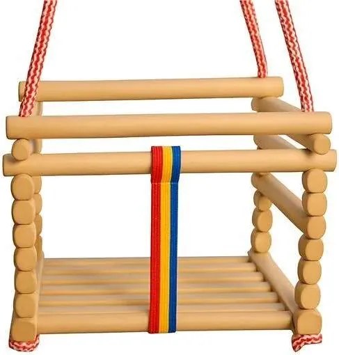 Dětská houpačka buková Baby Mix přírodní