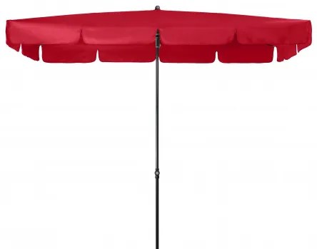 Naklápěcí slunečník Doppler SUNLINE WATERPROOF 260 x 150 cm- červený