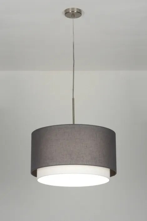 Závěsné designové svítidlo do obýváku Traviata Grey