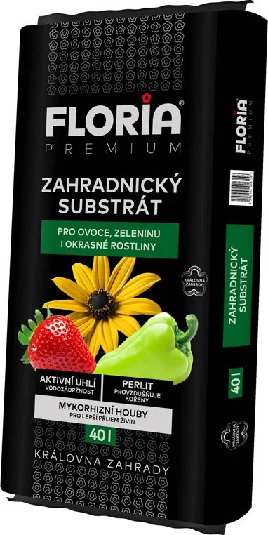 AGRO CS FLORIA PREMIUM Zahradnický substrát 40 l 00834A