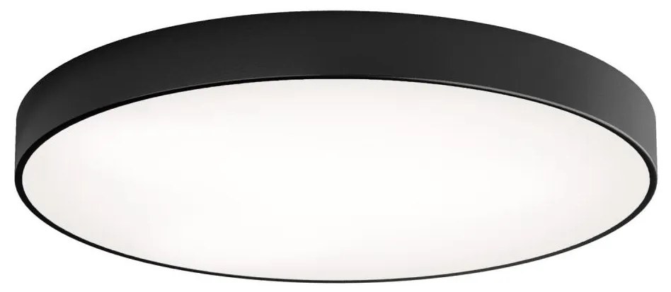 LED Stropní svítidlo CLEO LED/96W/230V 4000K pr. 80 cm černá