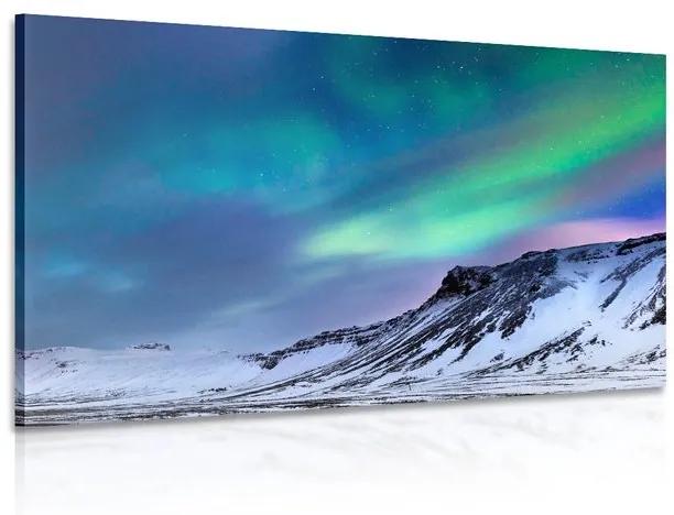 Obraz norská polární záře - 120x80 cm