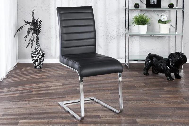 Bighome - Jídelní židle STUART – černá