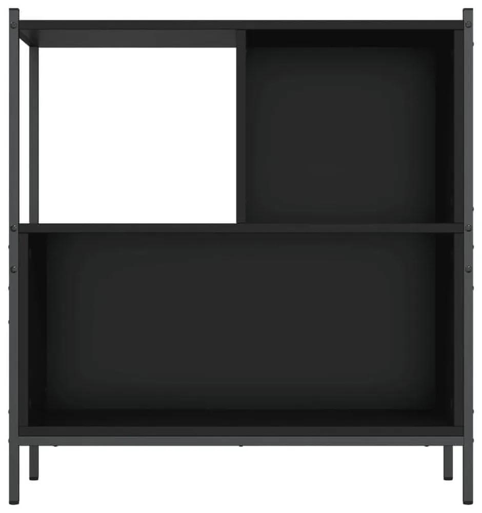 Petromila Knihovna černá 72 x 28 x 77,5 cm kompozitní dřevo