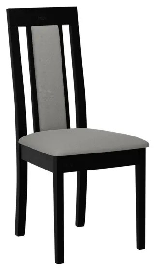 Čalouněná jídelní židle Heven XI, Barva dřeva: černý, Potah: Soro 28