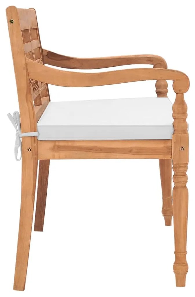 Lavice Batavia s poduškou 120 cm teak - Default Title