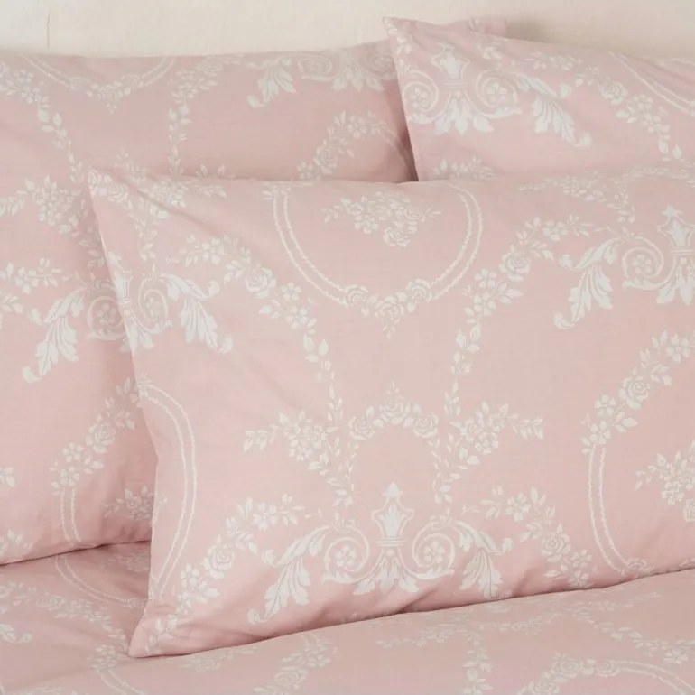 Bavlněné povlečení Ottorino růžové EMI, Standardní set jednolůžko obsahuje 1x 140x200 + 1x 70x90