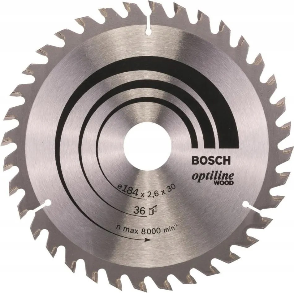 Bosch kotoučová pila dřevo 36z 30/184mm 2608640611
