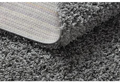 Dywany Luszczow Kusový koberec SOFFI shaggy 5 cm šedá Rozměr koberce: 80 x 250 cm