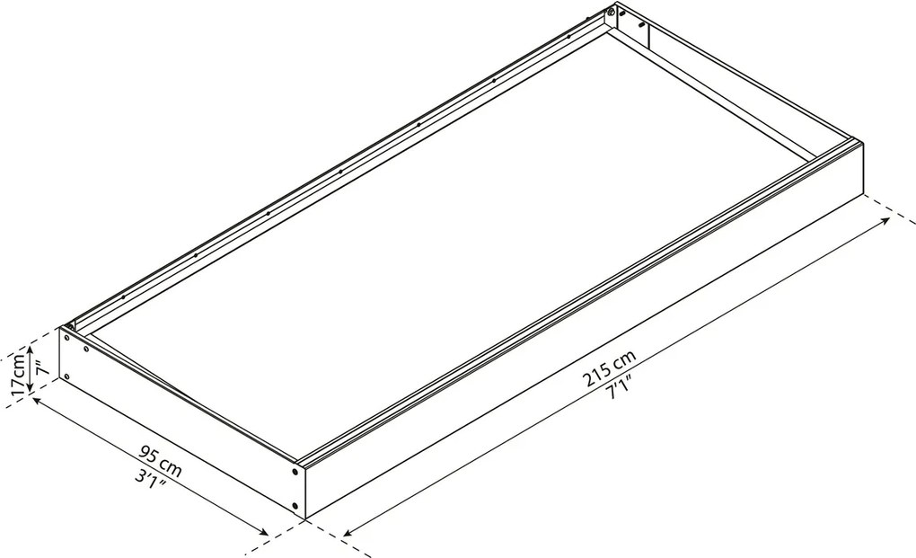 Palram - Canopia Sophia 2150 čirá - vchodová stříška