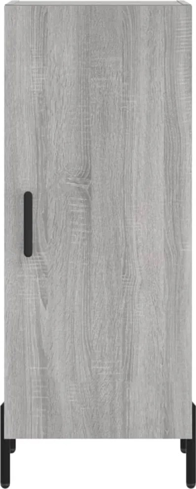 Skříň highboard šedá sonoma 34,5 x 34 x 180 cm kompozitní dřevo 3199183