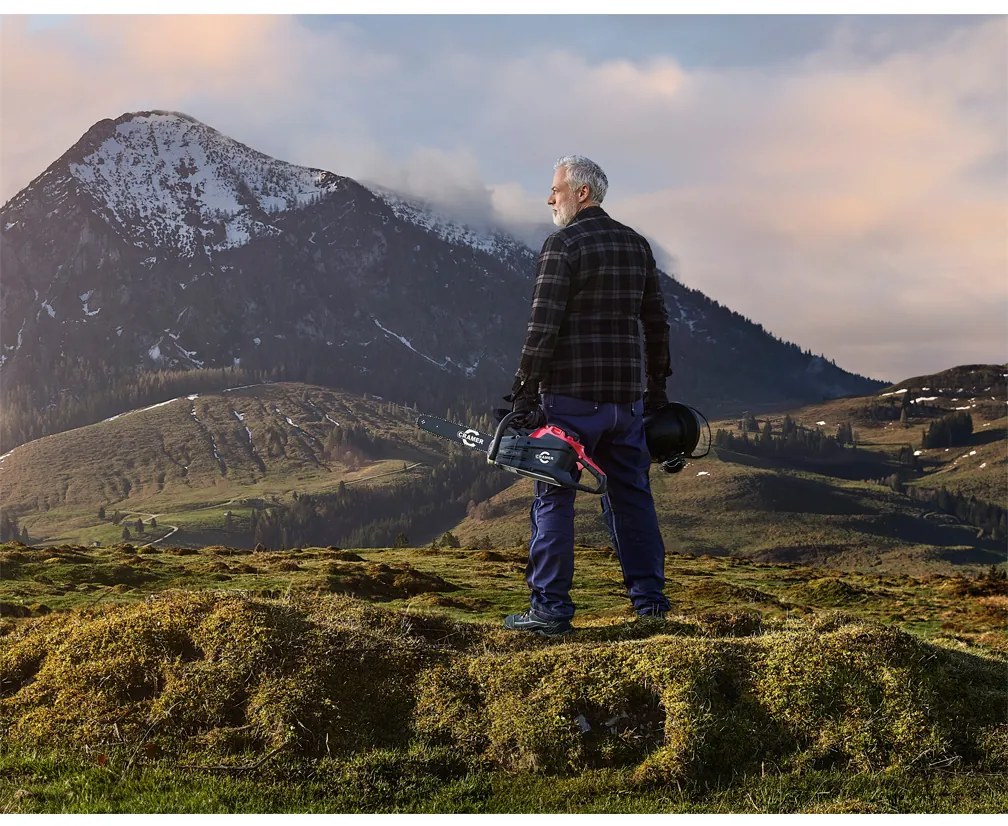 Akumulátorová řetězová pila CRAMER 82CS24 (Dodáváno bez baterie a nabíječky)