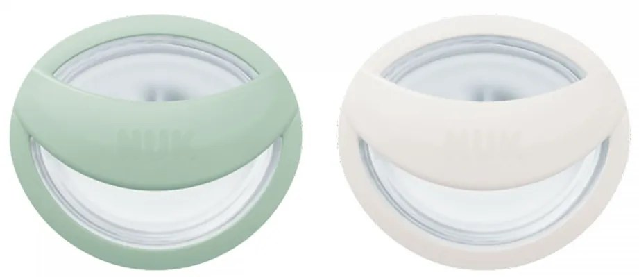 NUK šidítko MommyFeel 0-9m 2 ks zelená