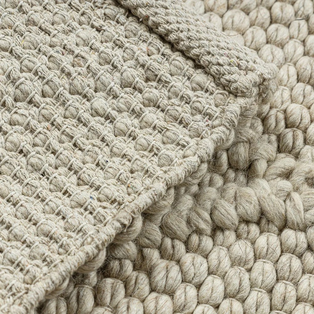 Dywany Łuszczów, Kusový koberec Tahar 99001B cream, 200x290, bílá, ložnice