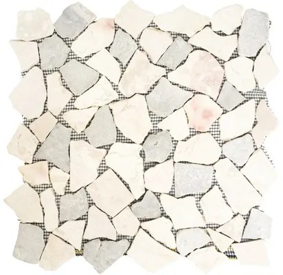 Mozaika z přírodního kamene Ciot 30/4013 30,5x32,5 cm béžová/šedá