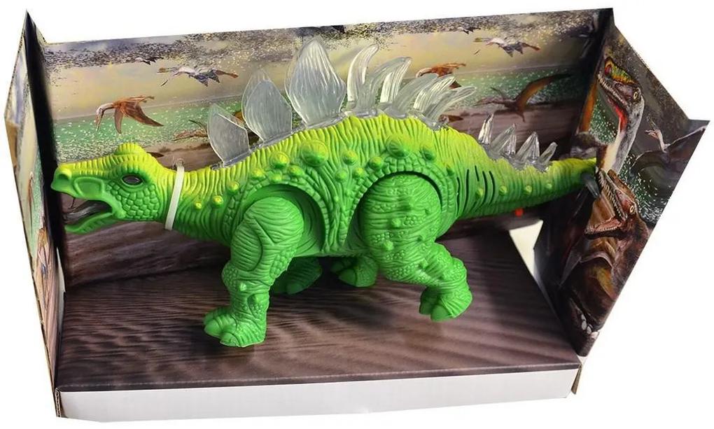 MADE Dinosaurus na baterie se světlem a zvukem