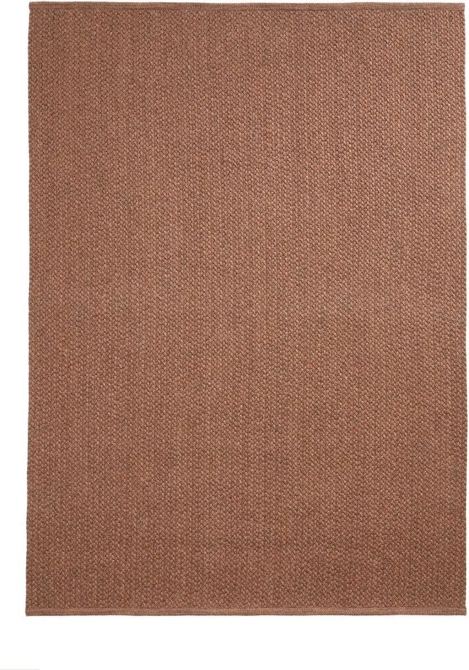 Vnitřní a venkovní koberec z recyklovaných vláken v terakotové barvě 160x230 cm Despas – Kave Home