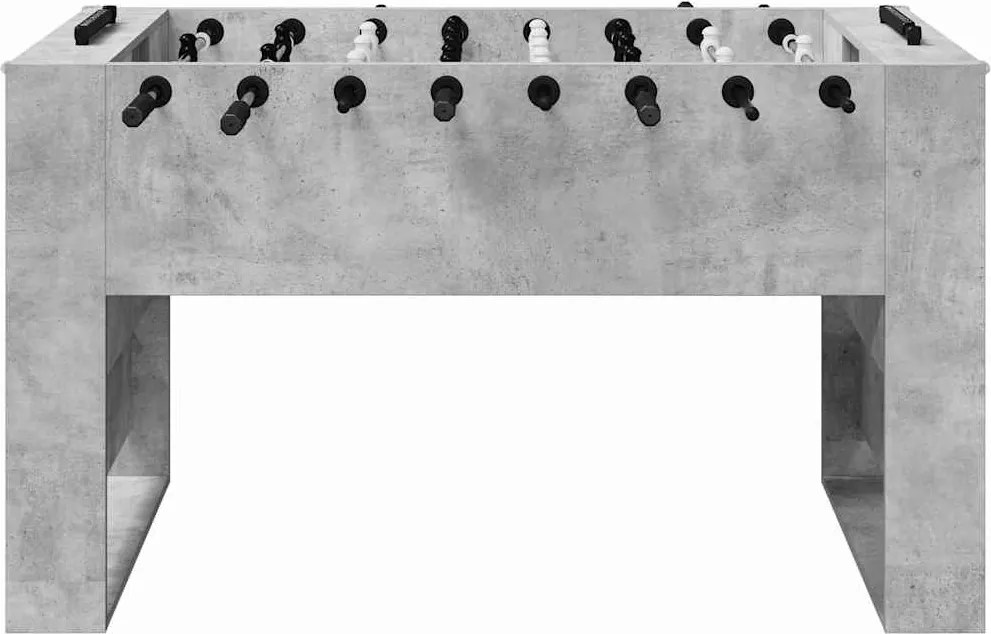 Stolní fotbálek Betonově Šedá 146,5 x 74 x 85 cm 3378202