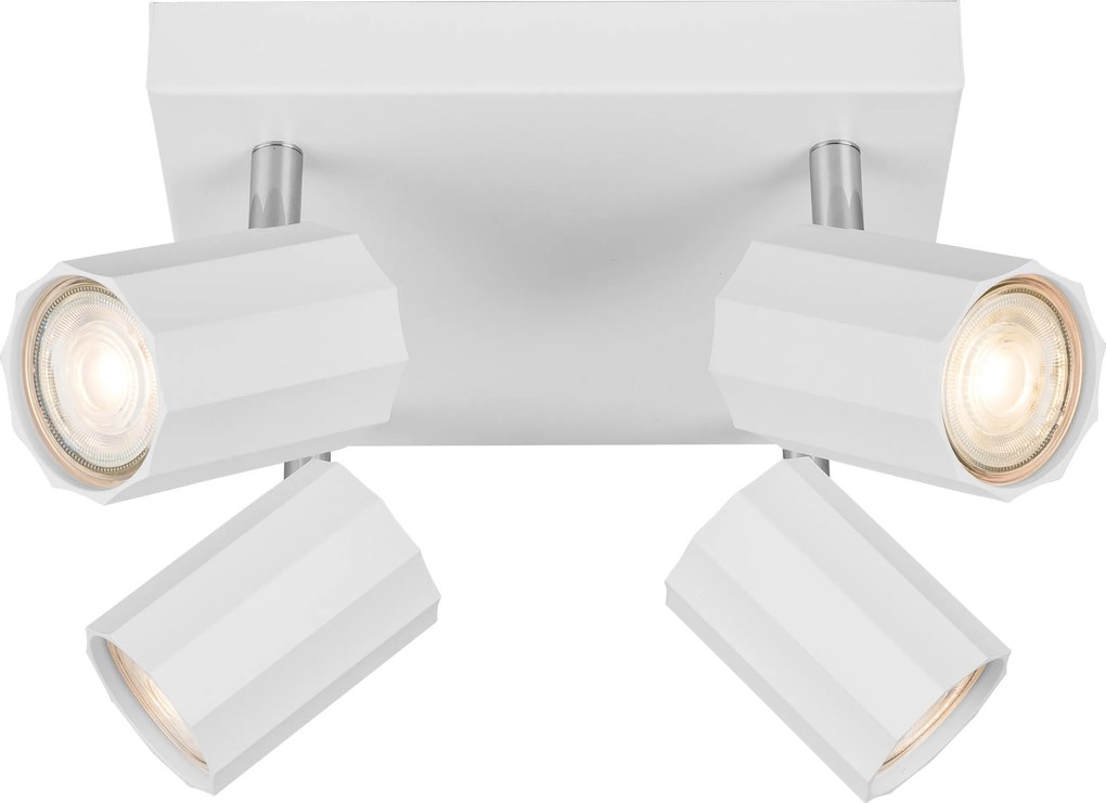 Livarno home Stropní / Nástěnné LED svítidlo Theia (stropní svítidlo bodové/bílá)