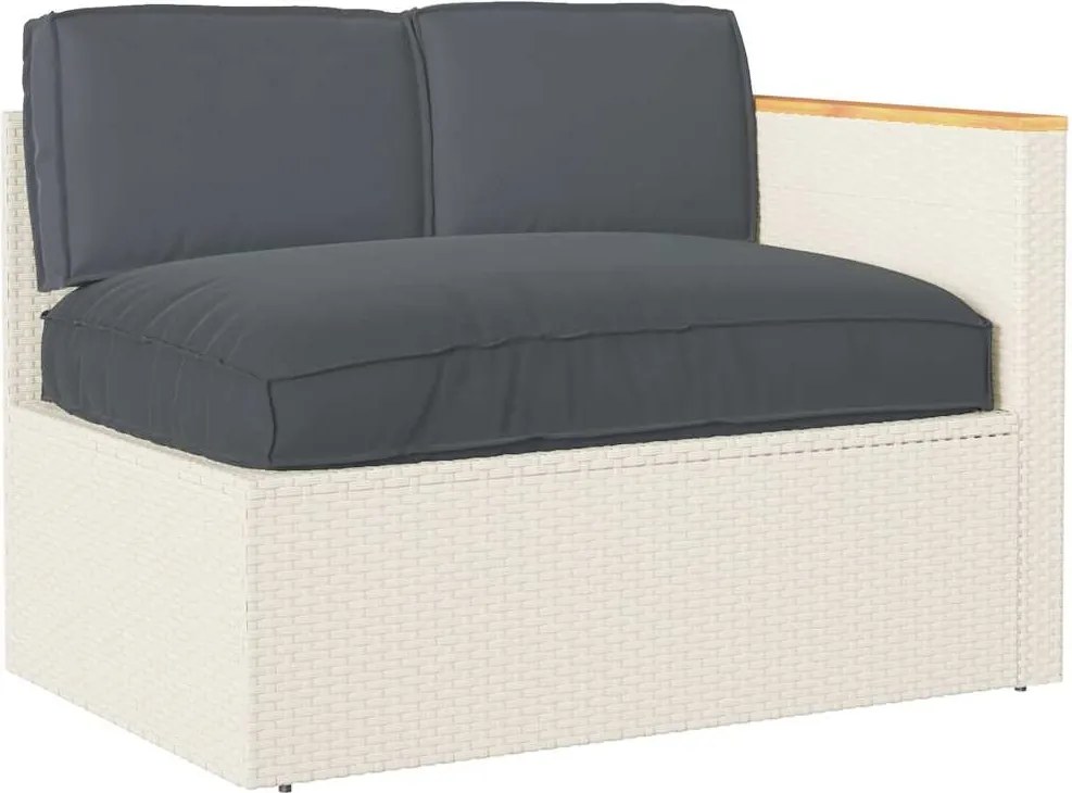 Sada polštářů Oxford látka Antracit 120 x 80 x 52 cm 3402129