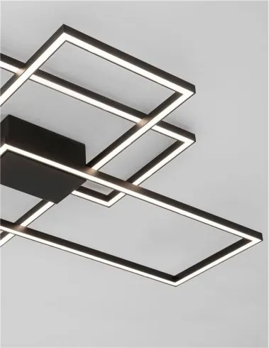 Stropní LED svítidlo NOVA LUCE BILBAO 55W 3000K 9508431 stmívatelné Triac