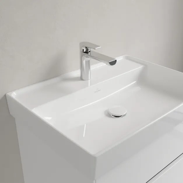 VILLEROY & BOCH Villeroy &amp; Boch COLLARO - Umyvadlo 650x470x160 mm, bez přepadu, bílá Alpin 4A336601