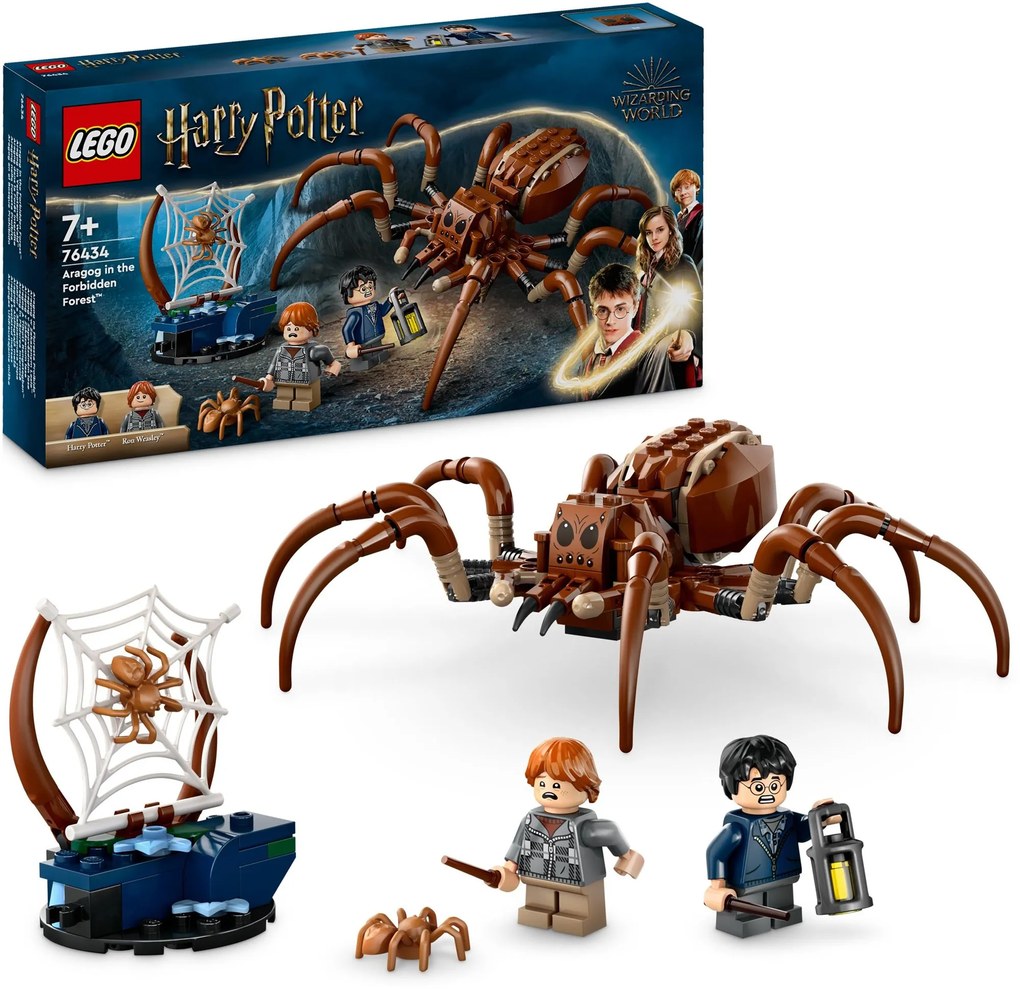 Lego stavebnice lego harry potter 76434 aragog v zapovězeném lese