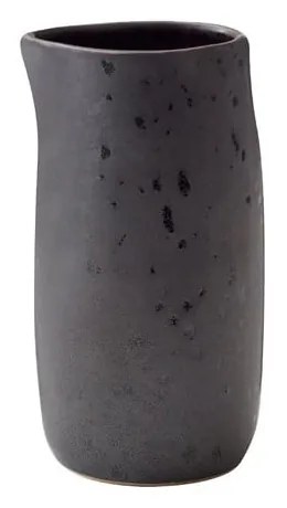 Černý kameninový džbánek na mléko Bitz Basics Black, 0,2 l
