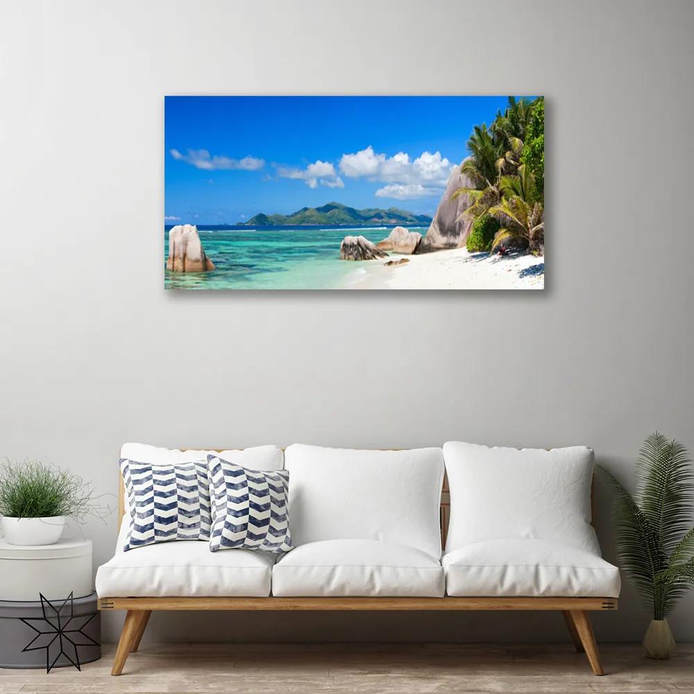 Obraz na plátně Oceán Pláž Krajina 120x60 cm