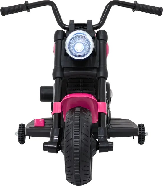 Elektrická motorka STAR růžová