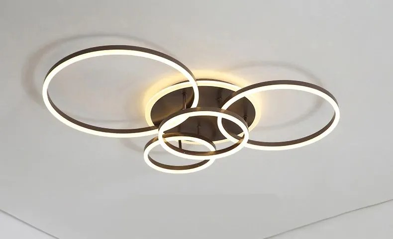 Toolight, LED stropní svítidlo APP1057-C, zlatá, OSW-08884