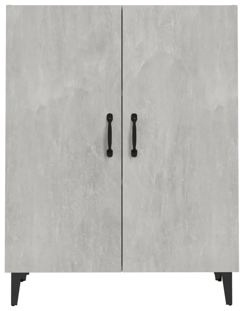 Příborník betonově šedý 70 x 34 x 90 cm kompozitní dřevo - Default Title